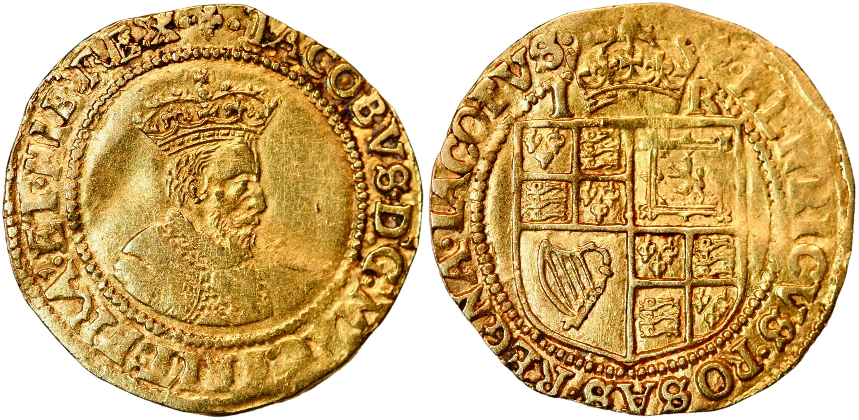 England, crown (gold!) 1604-1605 | European Coins