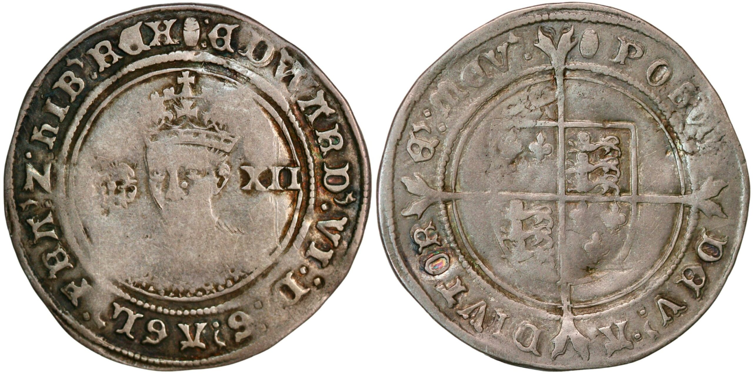 England, shilling 1551-1553 | European Coins