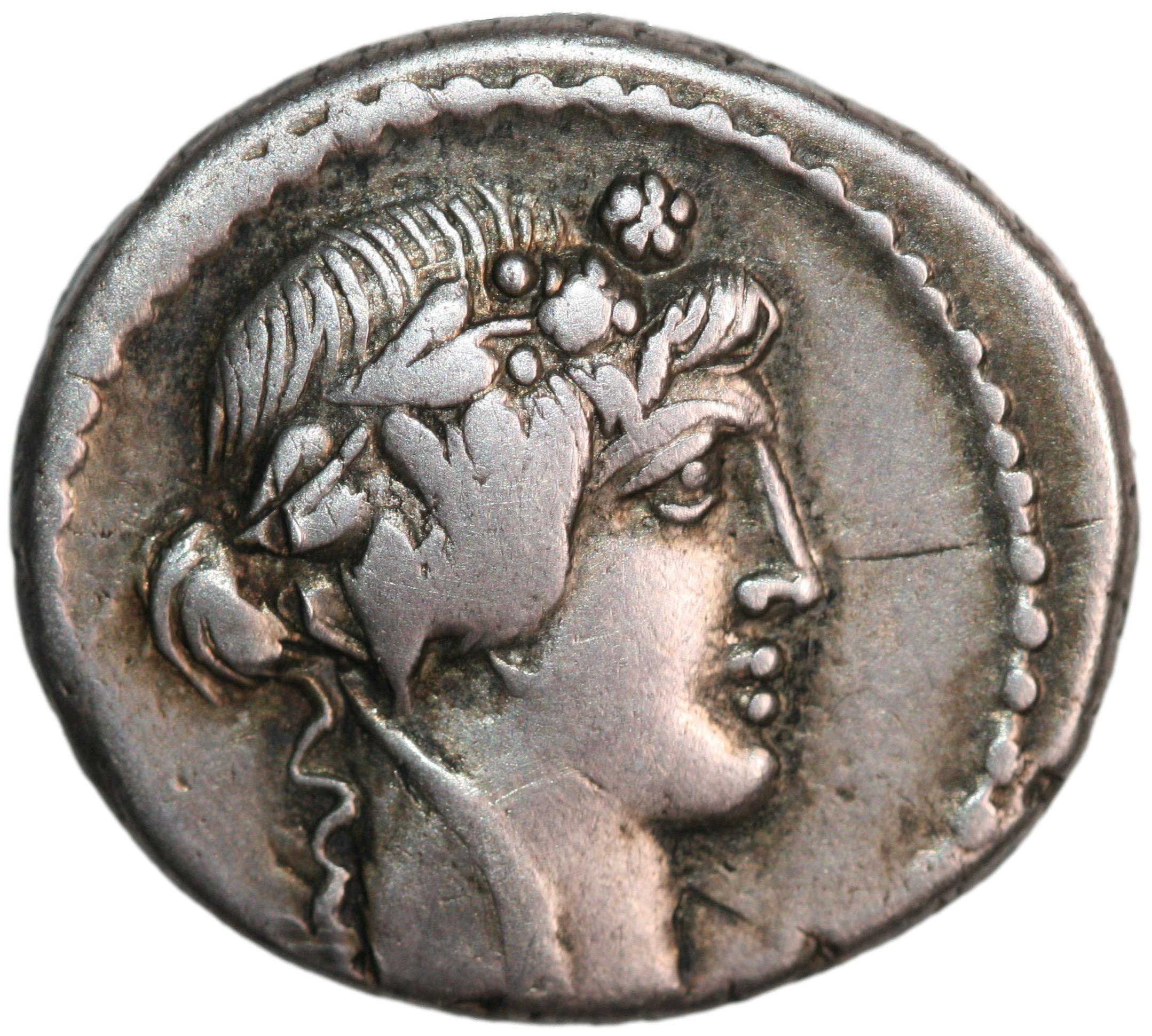Denarius from C. Vibius Varus (42 BC) | Greek Coins