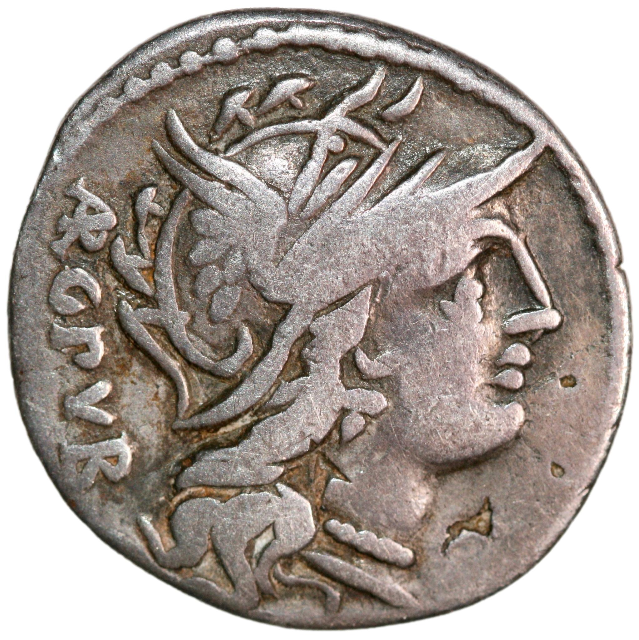 Denarius from L. Senti C.F. (101 BC) | Greek Coins