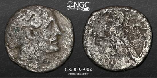 CLEOPATRA VII (Kleopatra VII Philopator Thea Neotera) with Ptolemy XV ...