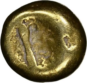 CELTIC - Northwest Gaul. Senones. GOLD 1/4 Stater. 100-60 BC gallo ...
