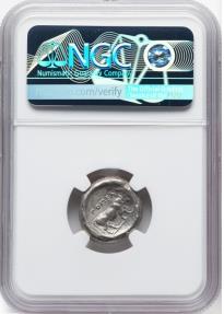 LUCANIA. Poseidonia NGC Ch VF 5/5 - 3/5 470-420 BC. AR Stater 19mm 7 ...