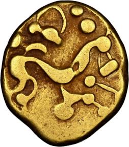 CELTIC - Ambiani - Gold Stater (60-50 BC) – NGC VF 3/5 3/5 - A ...