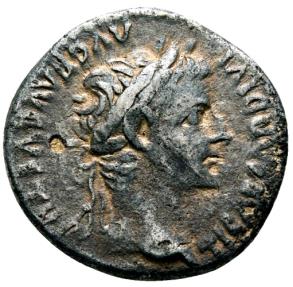 Tiberius, Tribute Penny (Jesus Mark 12:15) NGC Ch F, AD 14-37, AR ...