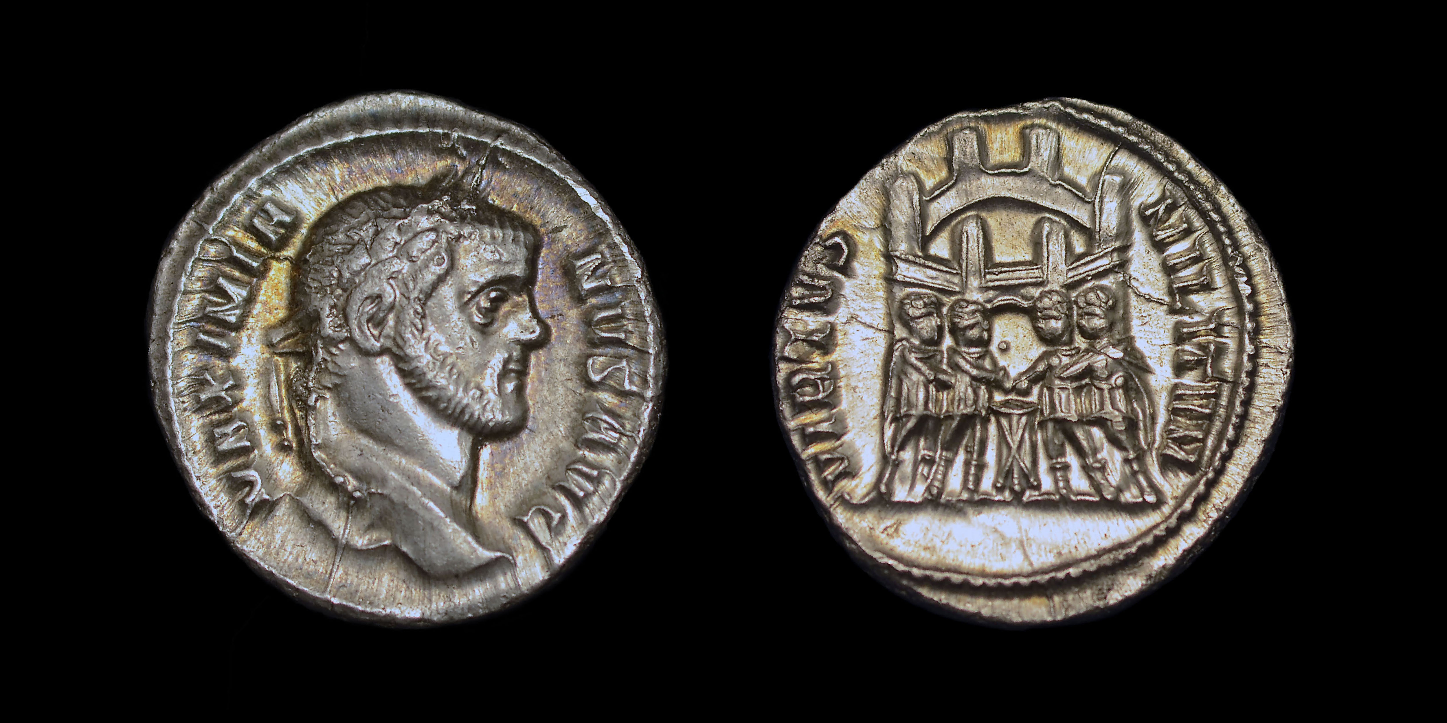 MAXIMIANUS HERCULIUS, SILVER ARGENTEUS | Roman Imperial Coins