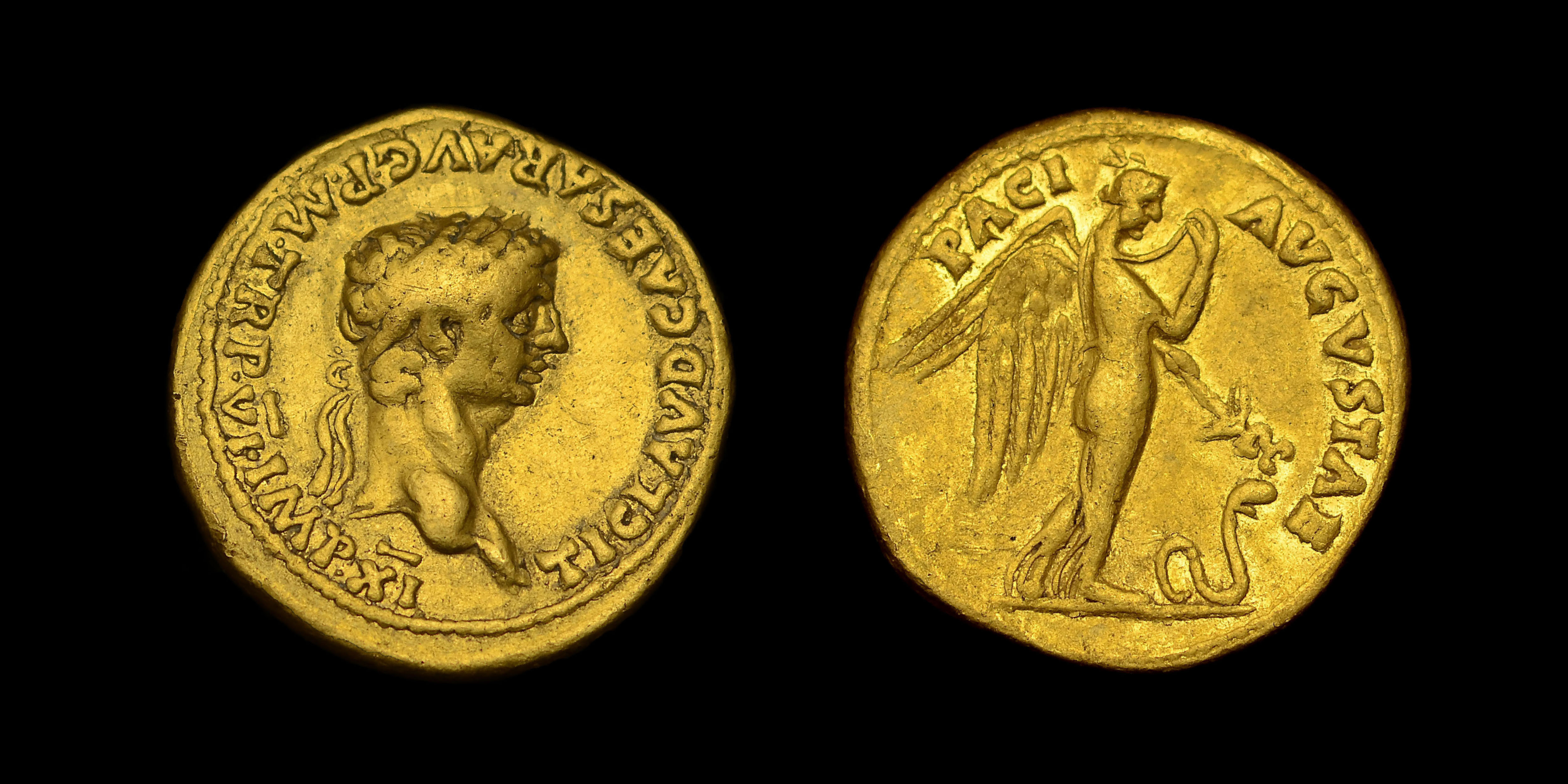 CLAUDIUS GOLD AUREUS, ROME MINT | Roman Provincial Coins