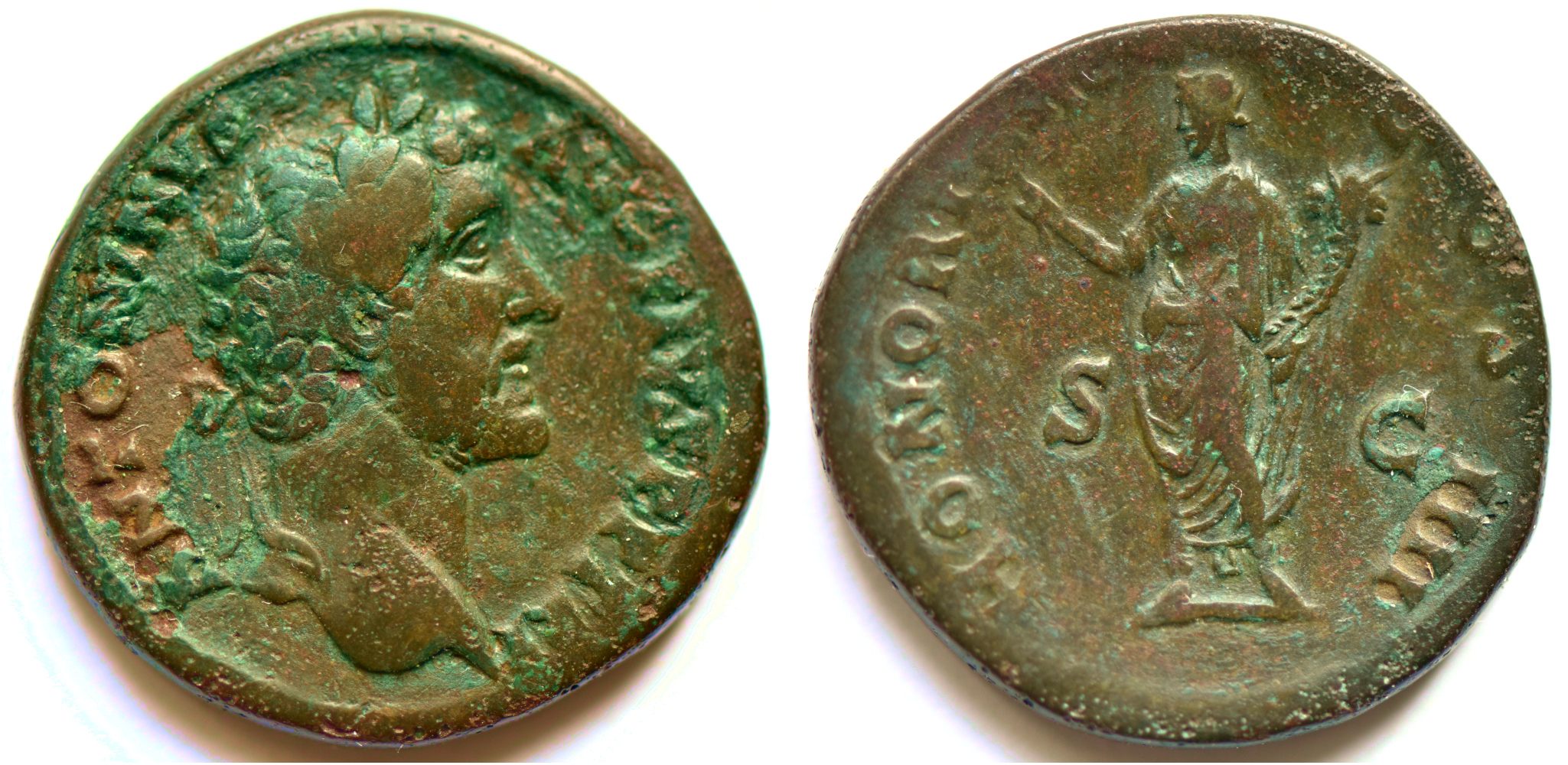 Antoninus Pius augustus, 138 – 161 AE Sestertius 145-161, RARE