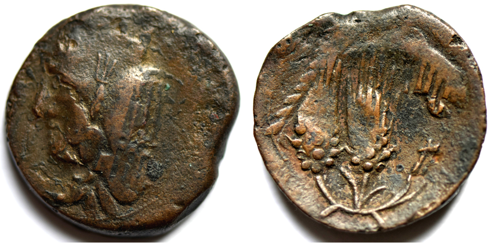Carthage, Zeugitana, Lybian Revolt. ca. 241-238 BC. 2 shekels