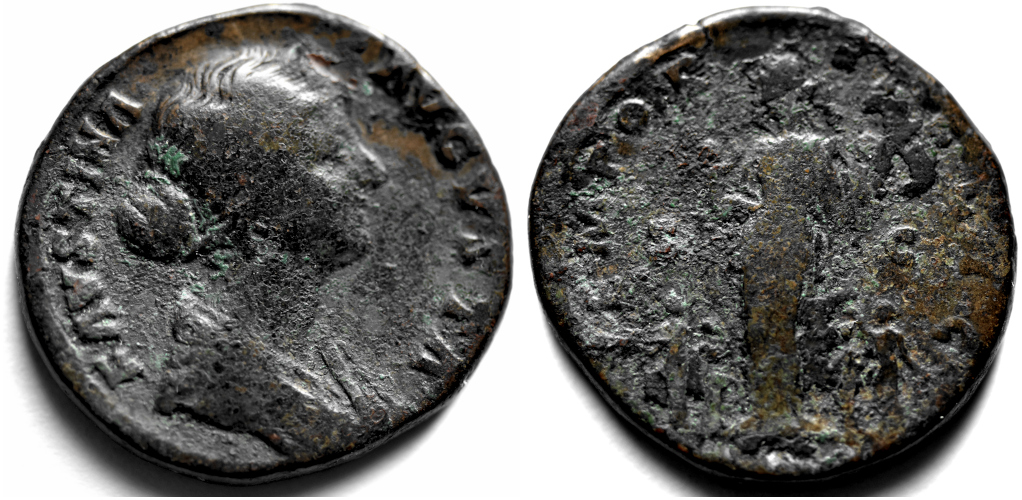 Faustina II AE Sestertius | Roman Imperial Coins
