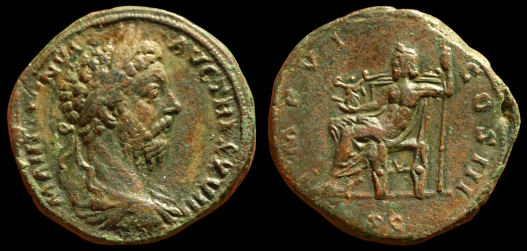 Marcus Aurelius.AE Sestertius, AD 172-173. Rome VERY RARE | Roman ...