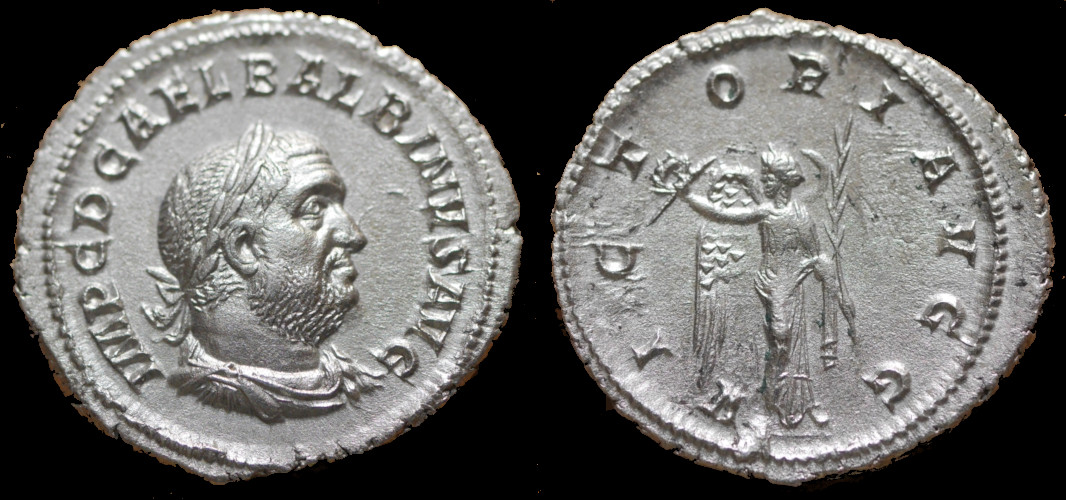 BALBINUS (238). AR Denarius. Rome. RARE | Roman Imperial Coins