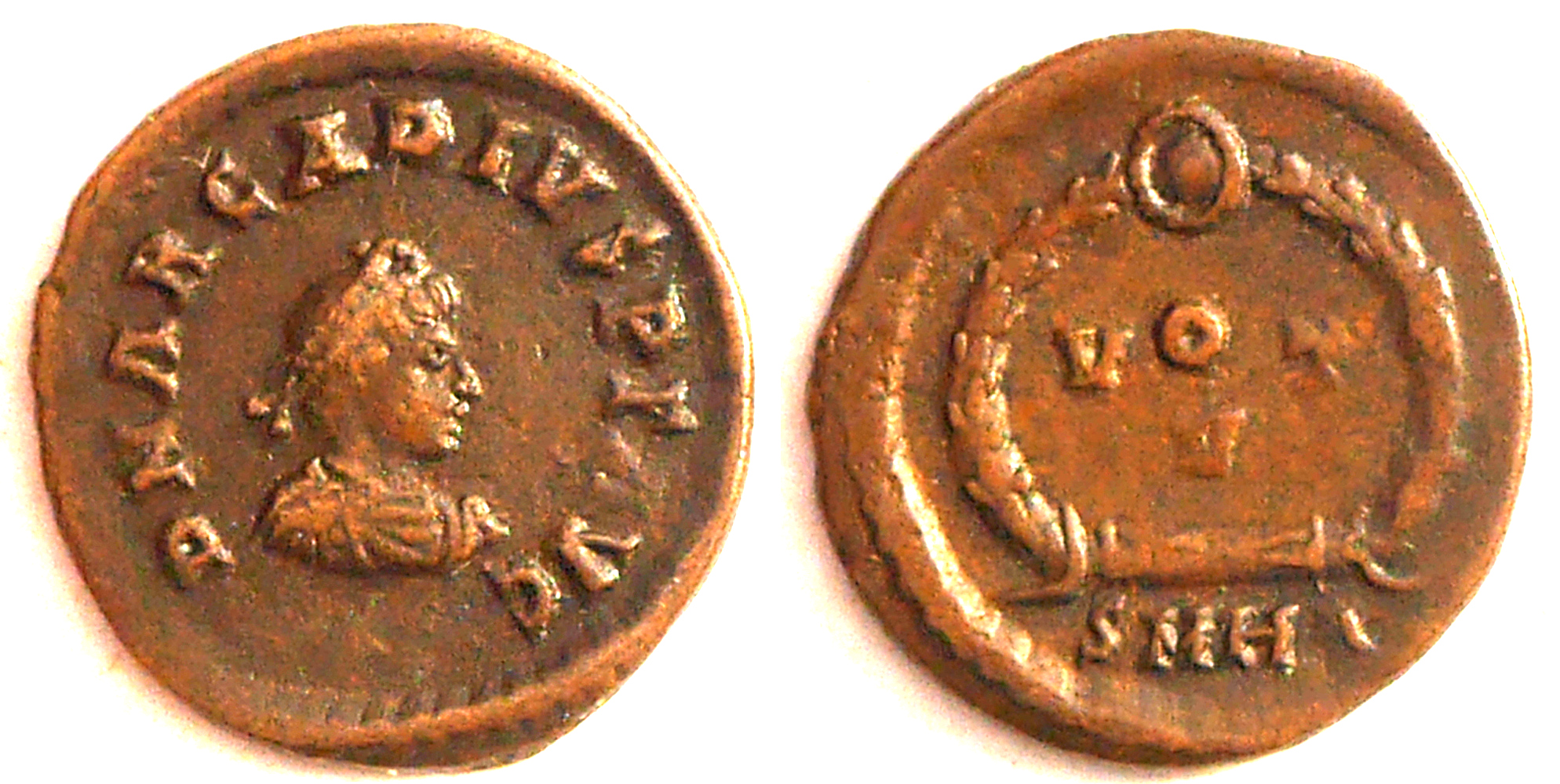 Arcadius AD 383-408 AE.4 Mint of HERACLEA. | Roman Imperial Coins
