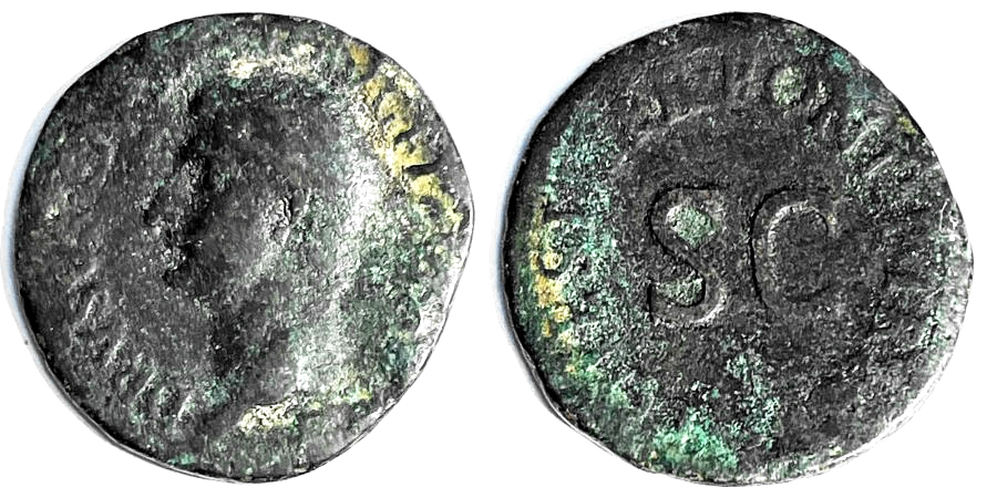 DRUSUS, as Caesar. AE as, Rome mint under Tiberius 22-23 AD | Roman ...