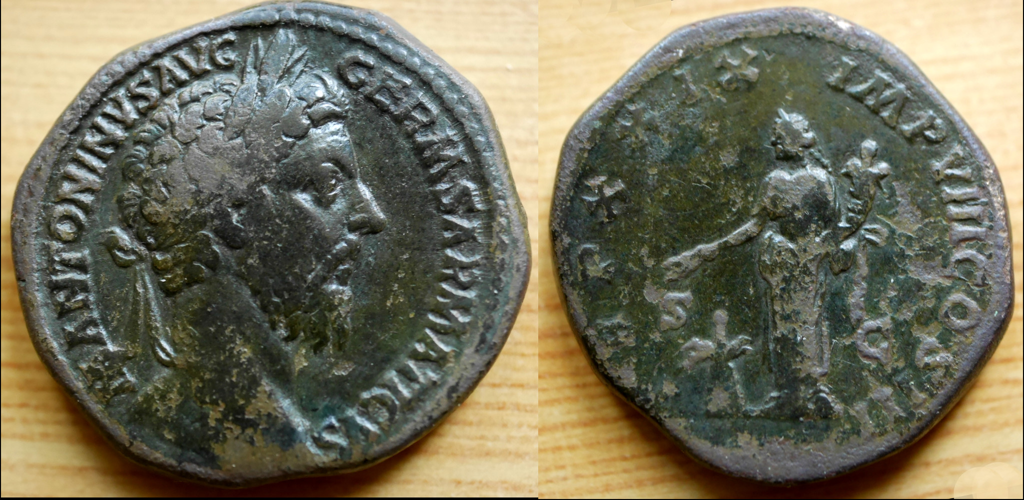 MARCUS AURELIUS (161-180). AE Sestertius. Rome. | Roman Imperial Coins