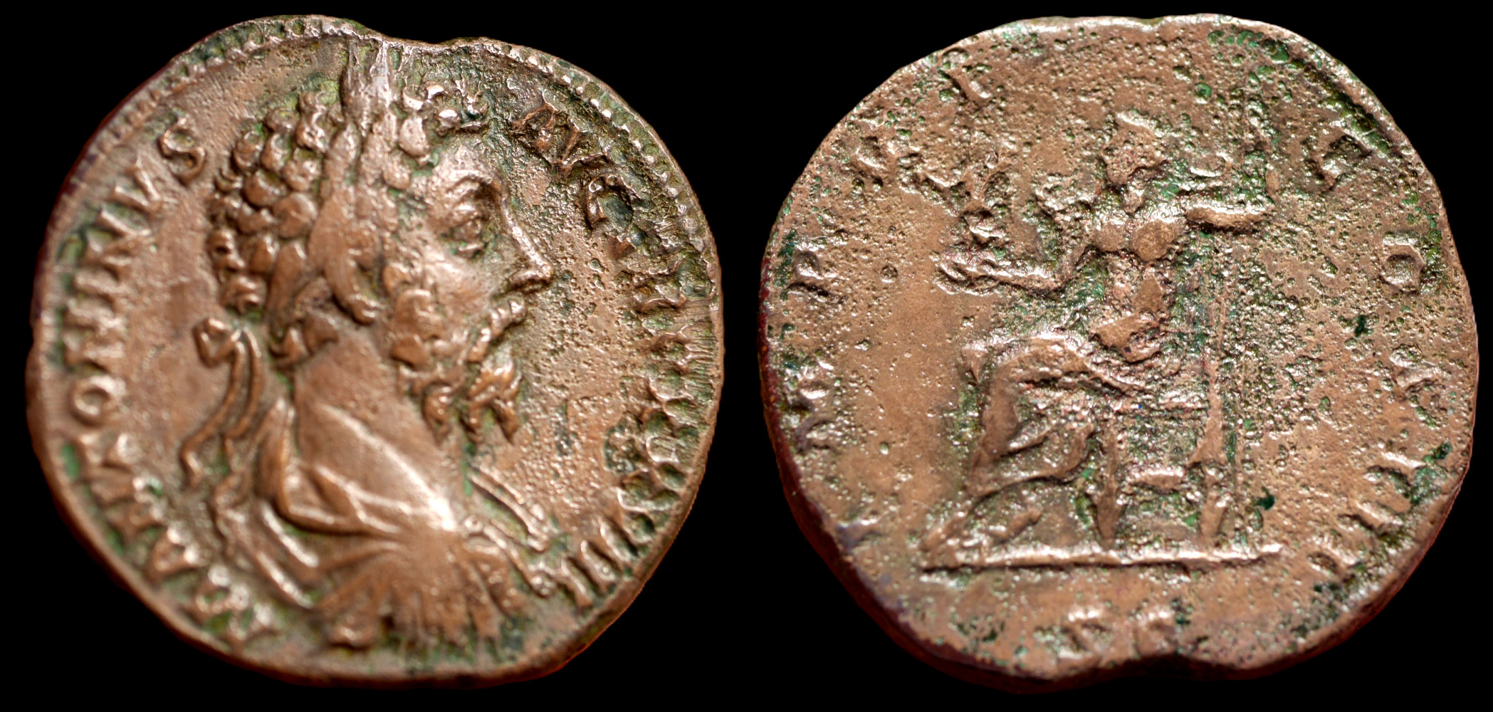 MARCUS AURELIUS (161-180). Sestertius. Rome. RIC 1098 | Roman Imperial ...