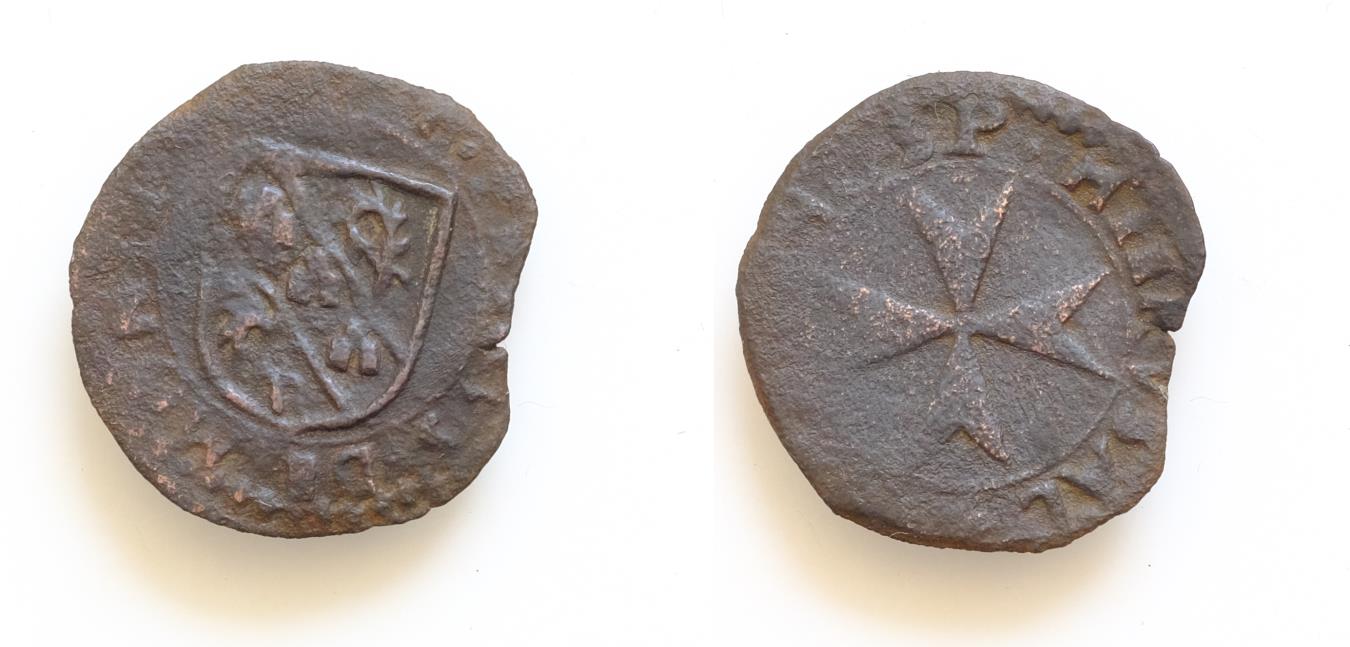COINS OF THE KNIGHTS OF ST. JOHN MALTA Pietro del Monte 1568-1572 50th ...