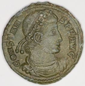 Constans, 337-350 AD. 16mm, 1.5g. RIC Siscia 181. Scarce. | Roman ...