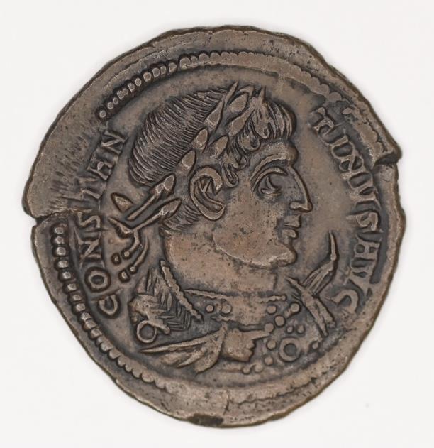 Constantine the Great. Globe on altar. Consular bust | Roman Imperial Coins