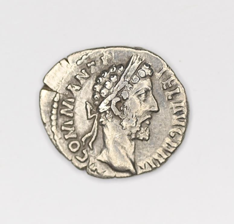 Commodus denarius “Father of the Senate” | Roman Imperial Coins