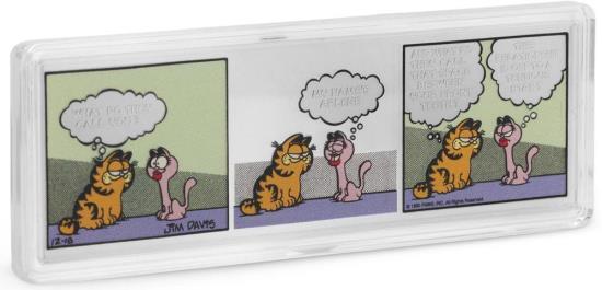 GARFIELD AND ARLENE Garfield Comic 1 Oz Silver Coin 2$ Niue 2026