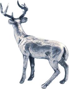 WHITE TAILED DEER 5 Oz Silver Statue | Mints