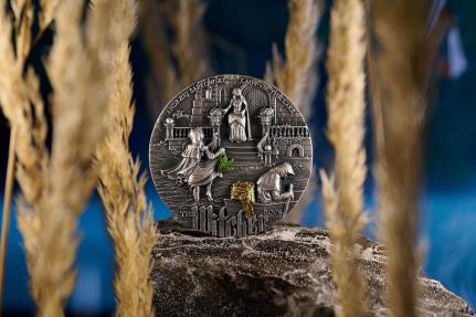 LADY OF THE LAKE The Witcher 2 Oz Silver Coin 5$ Niue 2024 | Mints