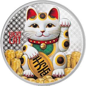 MANEKI-NEKO 1/2 Oz Silver Coin 1 $ Niue 2026 | Mints