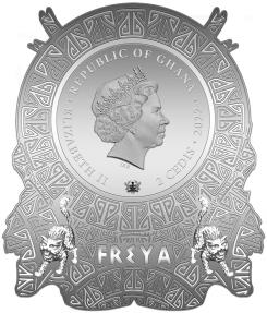 FREYA Norse Gods Coin 2 Cedis Ghana 2023 | Mints