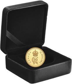 KING CHARLES III Royal Cypher Gold Coin 10$ Canada 2023 | Mints