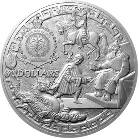 MARCO POLO 700th Anniversary 1 Kg Kilo Silver Coin 80$ Niue 2024