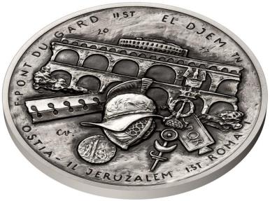 ANCIENT ROME Treasures of Ancient Civilizations Silver Coin 2$ Niue 2024