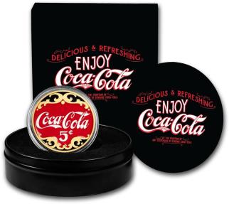 COCA COLA LOGO 2 Oz Silver Medal USA | Mints