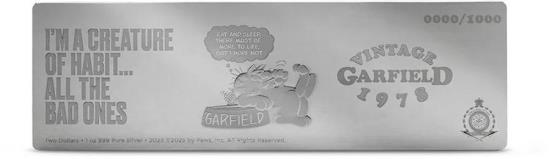 FIRST EVER Garfield Comic 1 Oz Silver Coin 2$ Niue 2025 | Mints