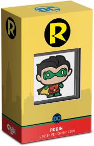 ROBIN Chibi DC Comics 1 Oz Silver Coin 2$ Niue 2023 | Mints