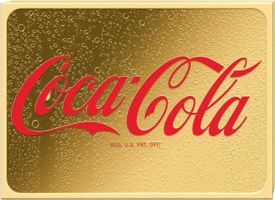 CLASSIC COCA COLA Through the Decades 1/500 Oz Gold Coin 3000 Francs ...