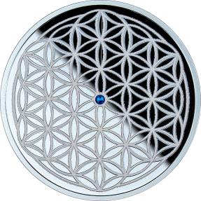 FLOWER OF LIFE Silver Coin 500 Francs CFA Cameroon 2022 | Mints