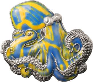 OCTOPUS 3 Oz Silver Coin 5$ Barbados 2024 | Mints