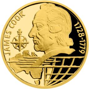 JAMES COOK on the Waves Gold Coin 10$ Niue 2020 | Mints