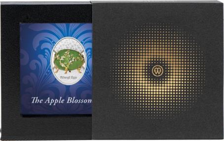 APPLE BLOSSOM EGG Faberge Eggs Silver Coin 1$ Niue 2024 | Mints