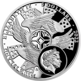 ARCHANGEL RAPHAEL Archangels 2 Oz Silver Coin 5$ Niue 2022 | Mints