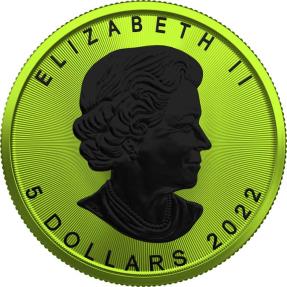 BAT Halloween Maple Leaf 1 Oz Silver Coin 5$ Canada 2022 | Mints