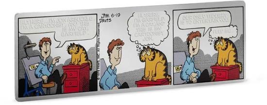 FIRST EVER Garfield Comic 1 Oz Silver Coin 2$ Niue 2025 | Mints