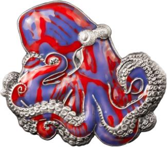 OCTOPUS 3 Oz Silver Coin 5$ Barbados 2024 | Mints