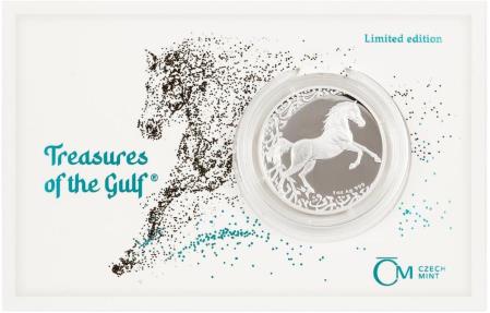 HORSE Treasures of the Gulf 1 Oz Silver Coin 2$ Niue 2024 | Mints