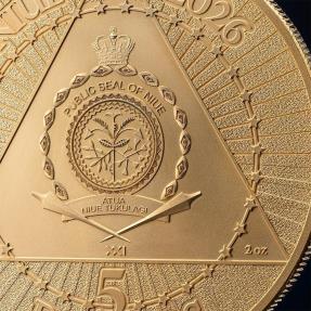 UNITED WE STAND 250 Years of USA Independence 2 Oz Silver Coin 5$ Niue 2025