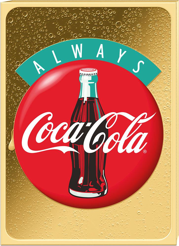 ALWAYS COCA COLA Through the Decades 1/500 Oz Gold Coin 3000 Francs ...