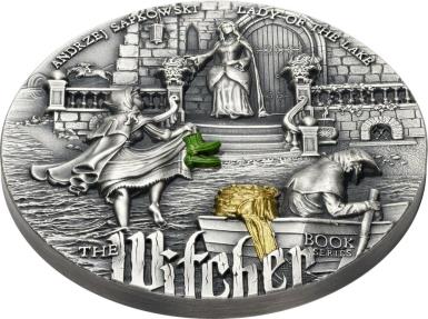 LADY OF THE LAKE The Witcher 2 Oz Silver Coin 5$ Niue 2024 | Mints