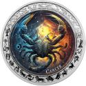 AQUARIUS Anime Zodiac 1 Oz Silver Coin 5 Cedis Ghana 2025 | Mints