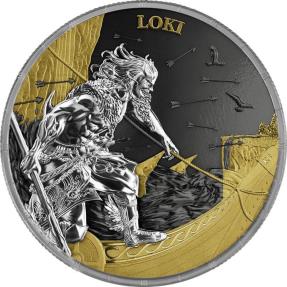 LOKI AND HEIMDALL GEMINUS Set 2 x 1 Oz Silver Coin 5 Mark Germania 2025